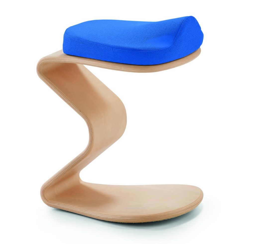 Rückenschonender Schreibtisch-Sitzhocker für Kinder leicht federnd ...